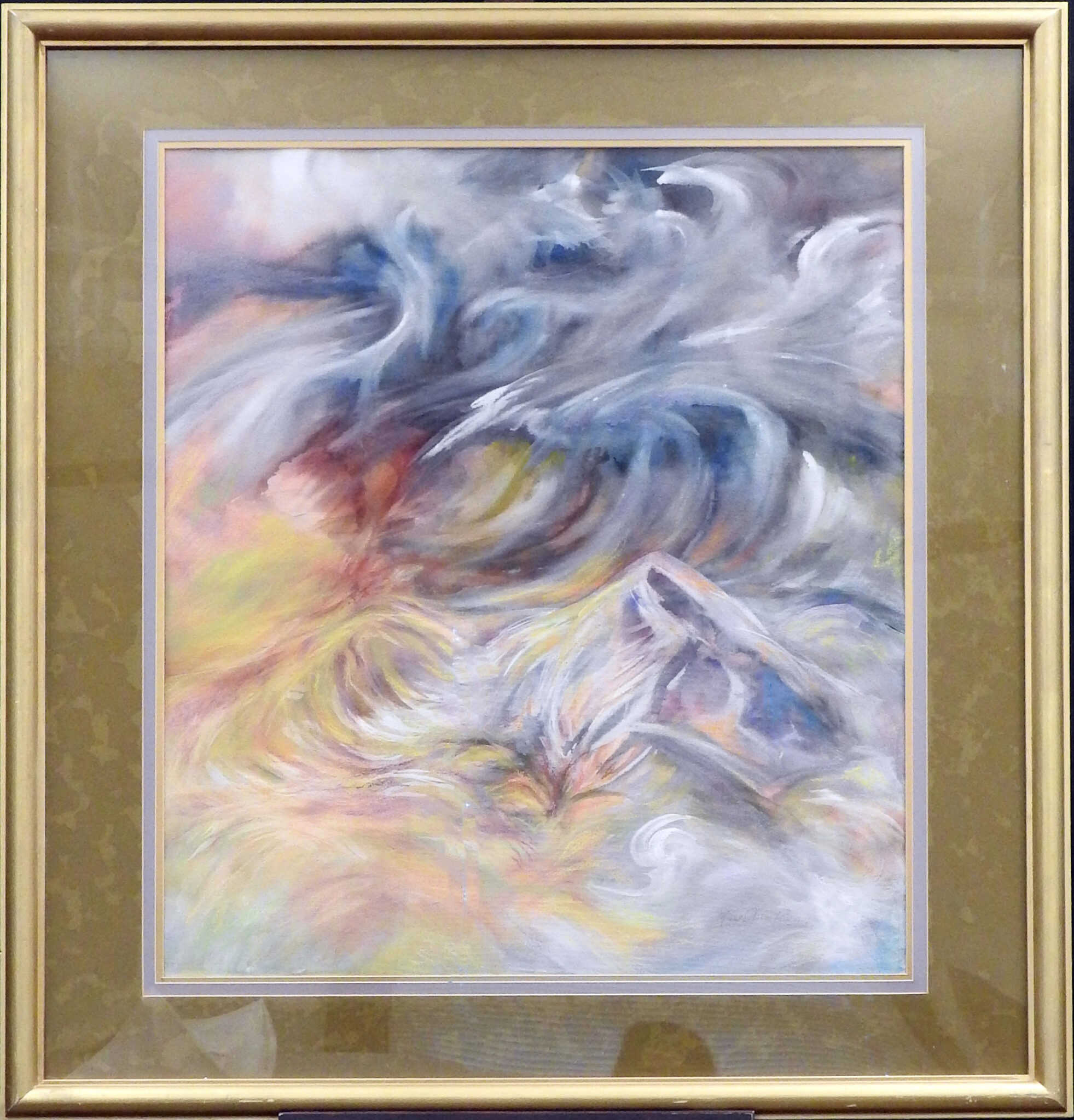 "Cloudscape with Mountain", Mary Ann Bransby - CSPM